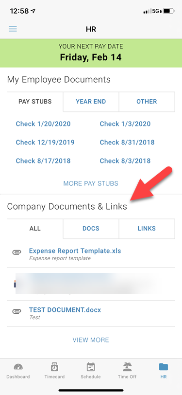 View Pay Stubs, W2s, and My Documents in TimeWorksPlus Employee