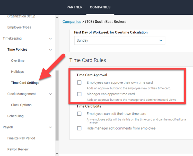 Timekeeping Configuration Guide
