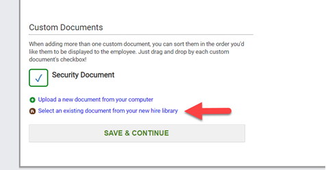 Add Custom Documents, Fields, and Questions to Onboarding