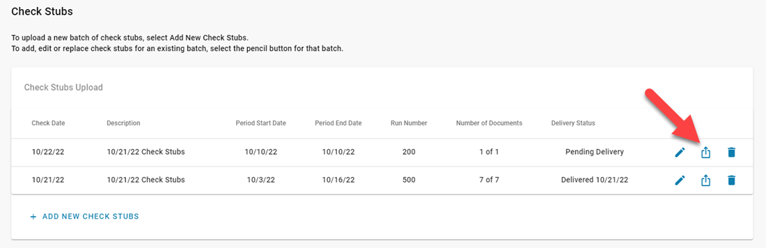 Upload Check Stubs