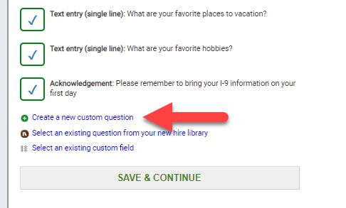 Add Custom Documents, Fields, and Questions to Onboarding
