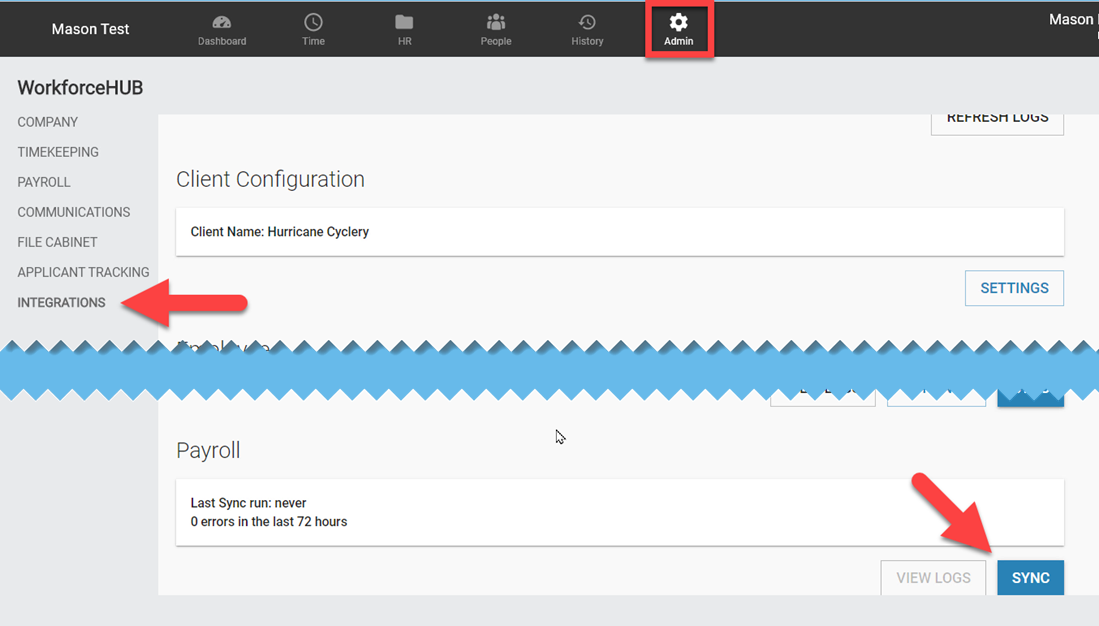 QuickBooks - WorkforceHub Payroll Export